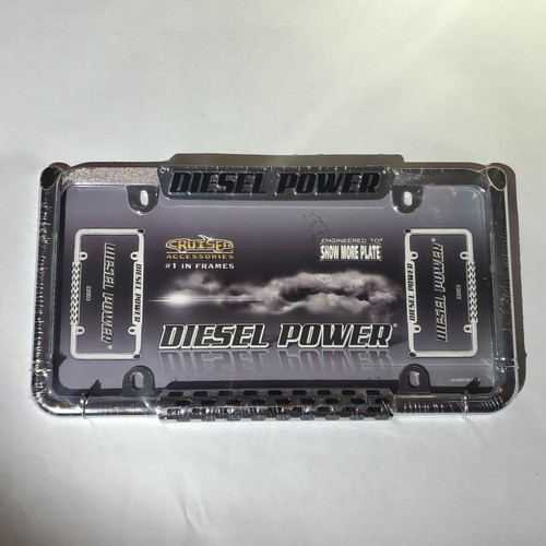 Cruiser Accessories Diesel Power Metal License Plate Frame Holder | eBay