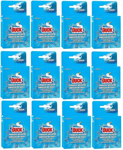 Duck Toilet Solid Rim Block Refills - Marine Scent - 10 Pack (20 ...