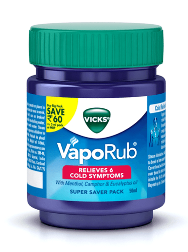Vicks VapoRub Vapour Rub Cold Headache BabyRub Roll-On Inhaler Xtra ...
