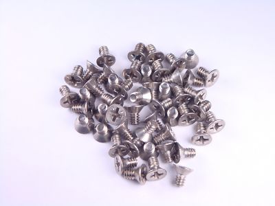 Lot of 50 MS51959-26 MIL Machine Screw Phillips Flat Head 82 Deg 6-32 1 ...