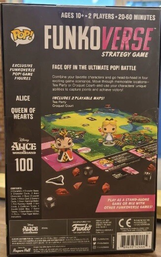 Funkoverse 2021 Alice In Wonderland Disney Strategy Game CHASE FUNKO ...
