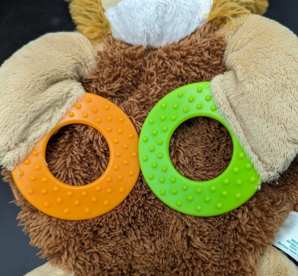 Animal Planet Lion Baby teether Lovey Plush Soft Toy Stuffed Animal ...