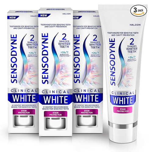 Sensodyne Clinical White Toothpaste Clinically Proven Whitening | eBay