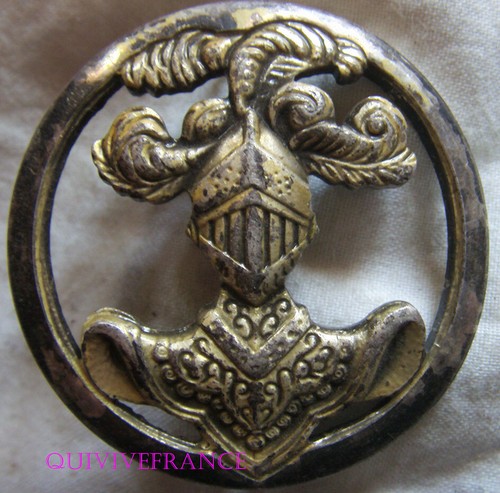 IN17348 - Insigne de béret, ARME BLINDEE, dos matricé, avec BV | eBay