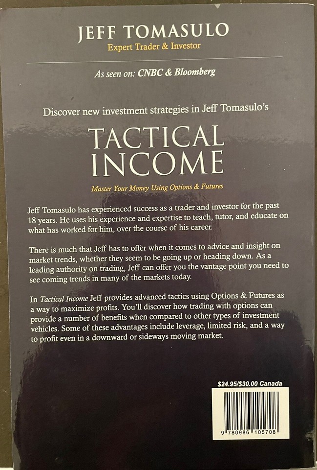 Tactical Income, by Jeff Tomasulo (Trade Paperback) | eBay