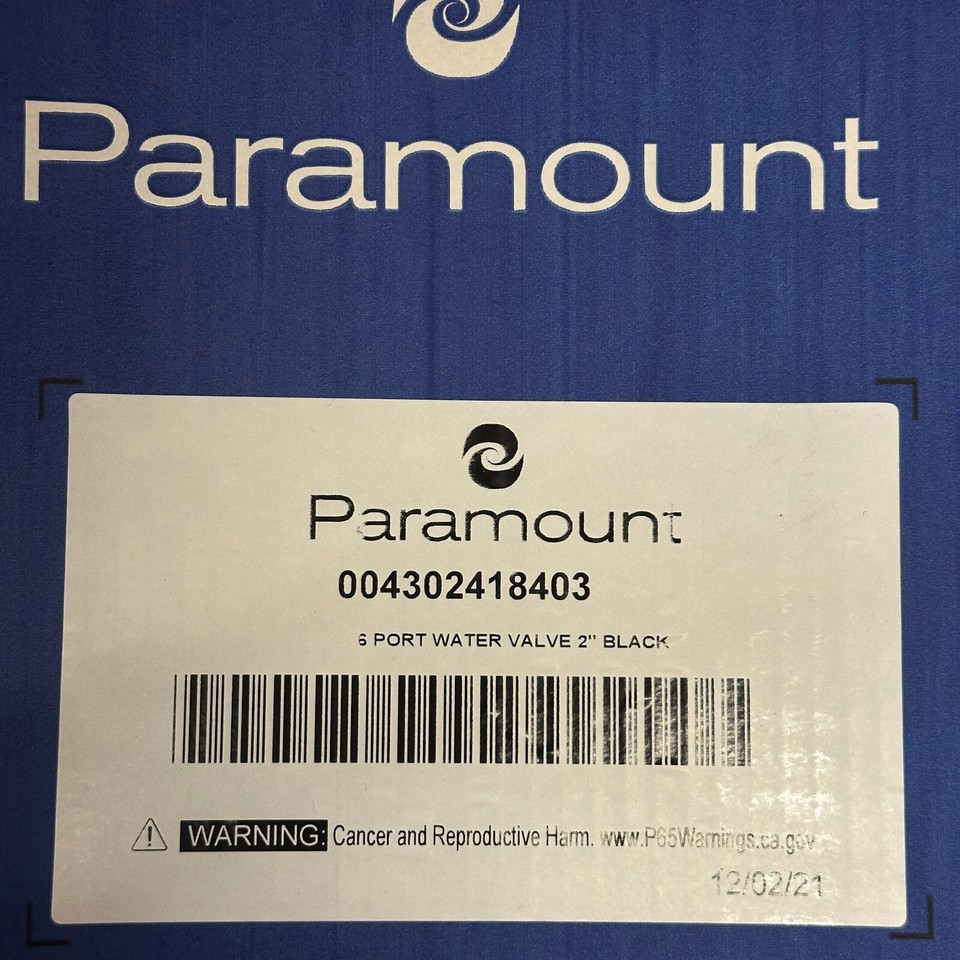 Paramount Pool Cleaning 9 Port Water Valve Module with Shell 2in 004 ...