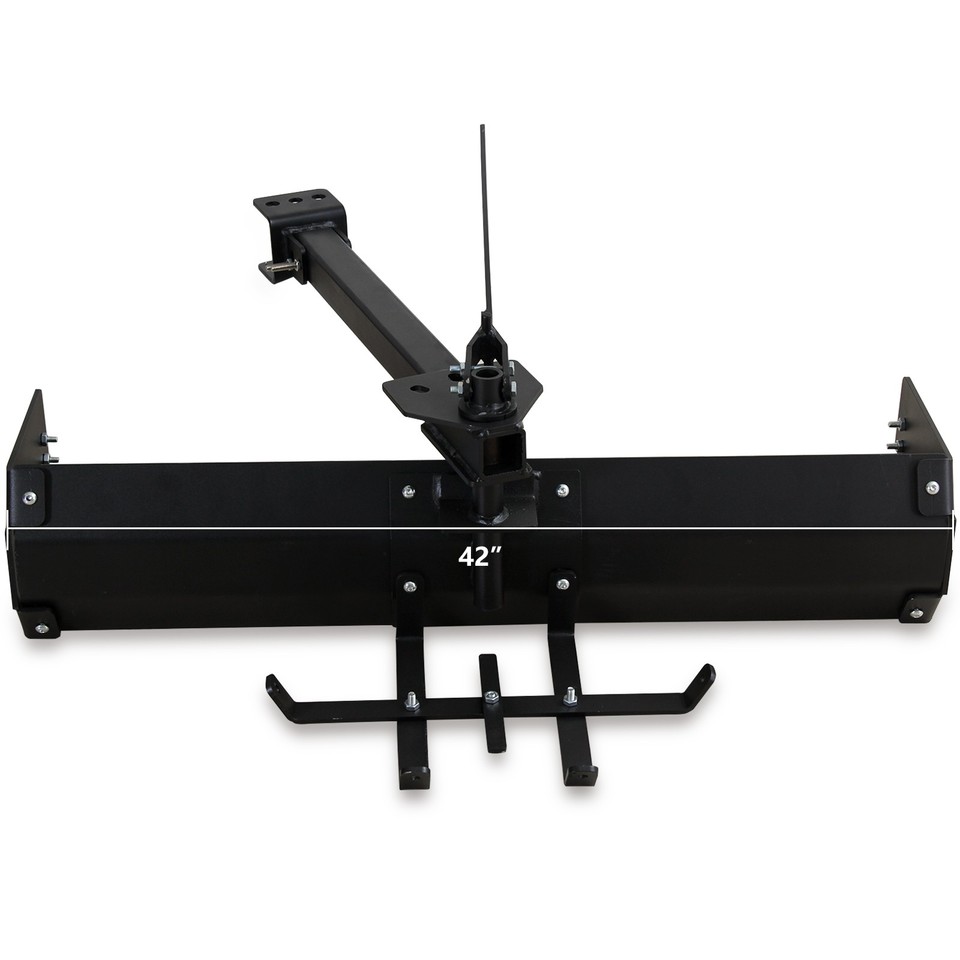 42'' Trailer Box Scraper with Tractor Box Blade Hitch Tow Fit for ATV ...