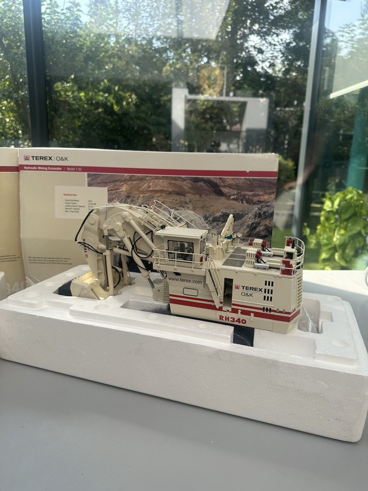 RH340 Backhoe And Faceshovel Pair Scale Mining Models 1/50 | eBay UK