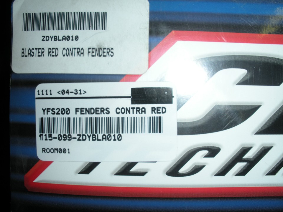 CEET PERFORMANCE Fender Decal KIT -YAMAHA Blaster YFS 200 1988-2006 ...