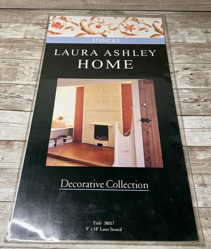Vintage Laura Ashley HOME Wall Decor Stencil "Firle" Style #38017 (1998 ...