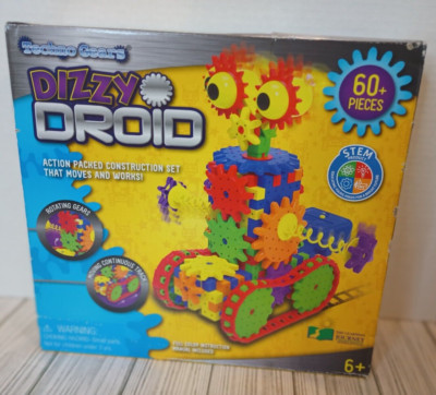 Techno Gears Dizzy Droid Construction Set Building STEM Toys 83 Piece ...