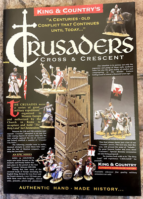 King & Country 2006 Leaflet Crusaders and Saracens - Cross and Crescent ...