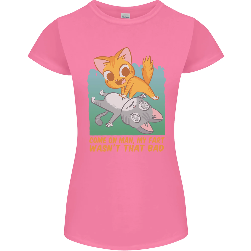 Fart Wasnt Che Bad Divertente Flatulence Gatto Scorreggio Donna Minuta ...