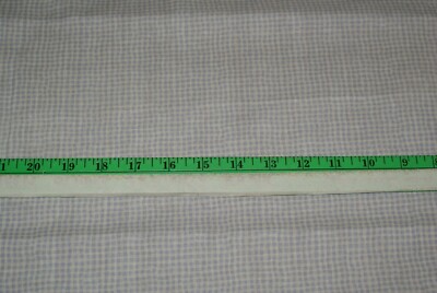 Soft Lilac & White 1/8" Check Quilting Fabric Poly/Cotton Sewing 1 Yd ...