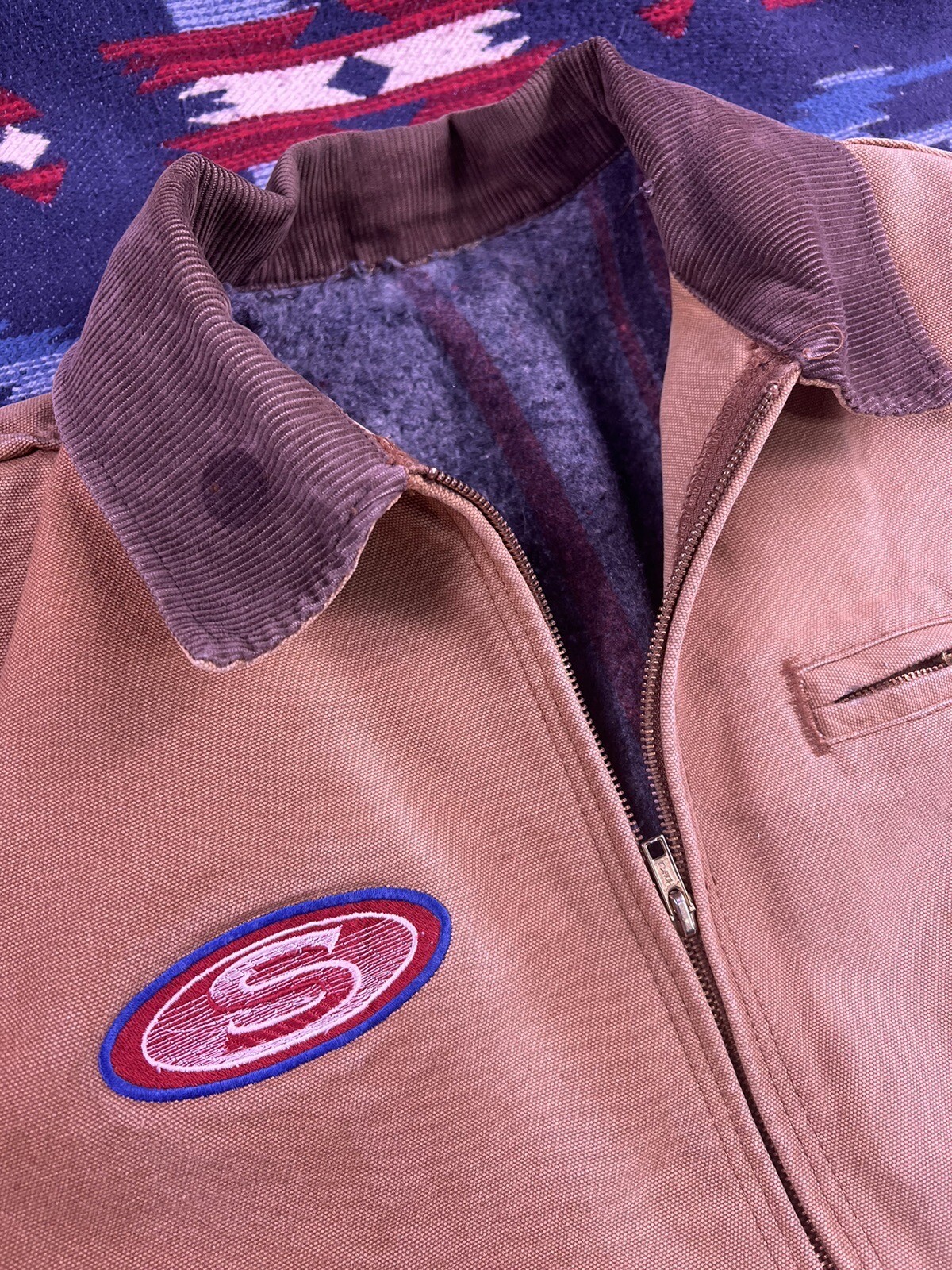 Vintage Dickies Detroit Work Jacket USA Made Canvas B… - Gem