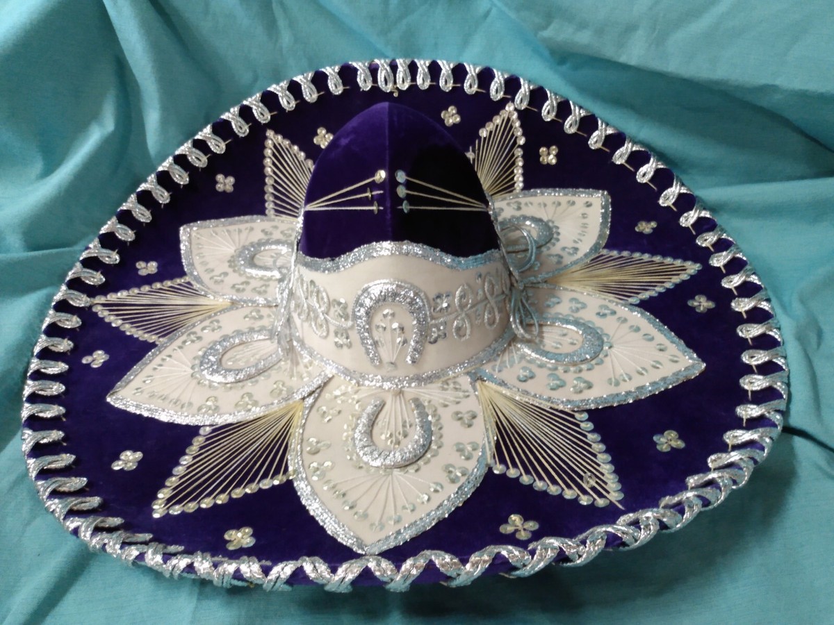 Cappello Messicano Charro 385 Sombrero Charro Stock Photos, High Res