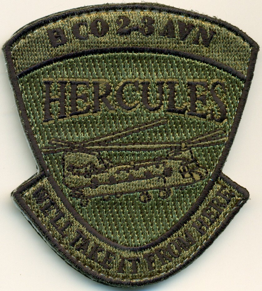 US ARMY B COMPANY 2-3 AVIATION REGIMENT HERCULES PATCH - OCP | eBay