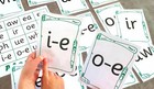 Phase 5 Phonics Large Flash Cards KS1 Sounds Digraphs + Mat Early ...