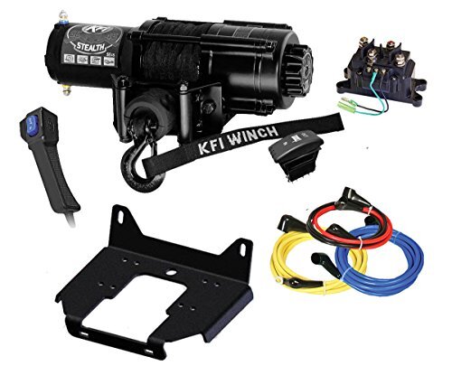 5000 lb KFI Assualt Winch Mount Combo Polaris RZR 2015 900 XP 1000 2014 ...