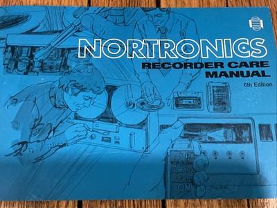 1973 Original NORTRONICS Recorder Care Manual ~ 6th Edition | eBay