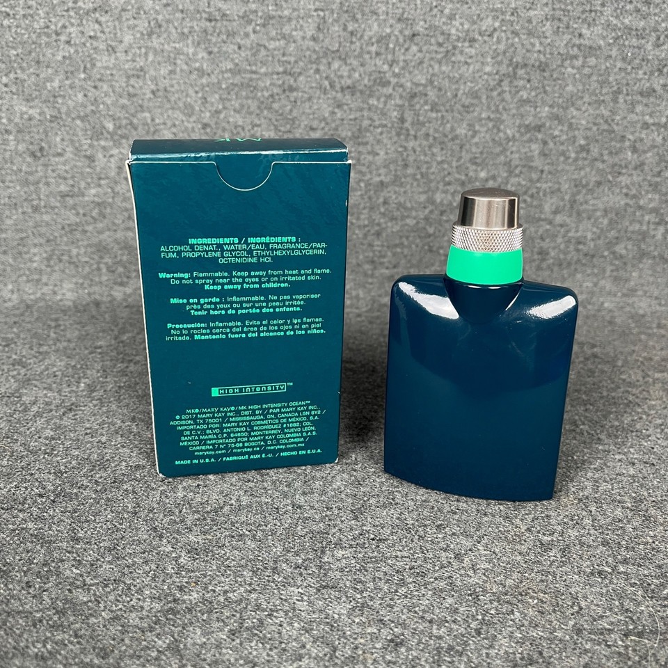 Mary Kay High Intensity Ocean Men's Cologne 2.5 fl. (73 ml) New In Box ...