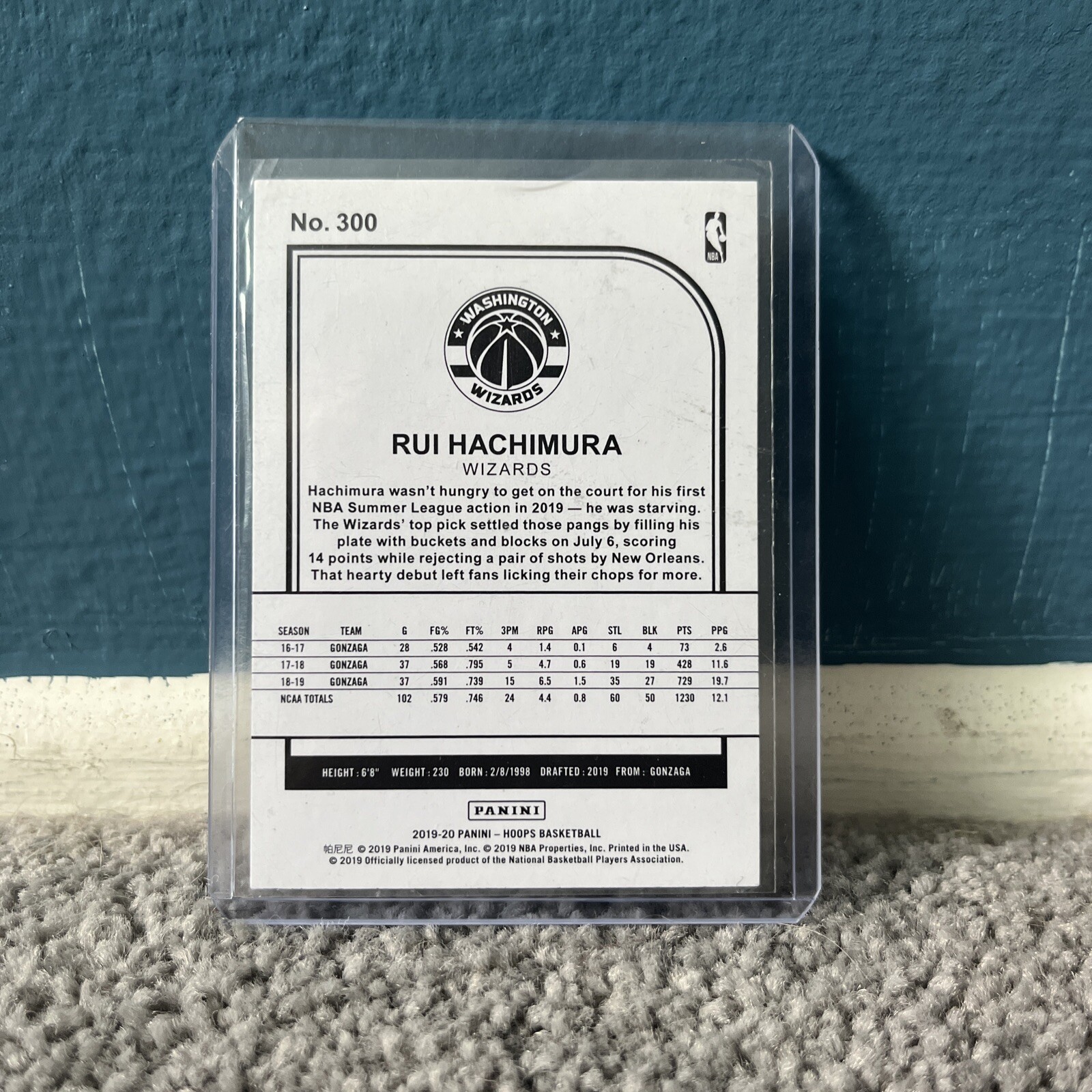 2019-20+Panini+NBA+Hoops+-+Hoops+Tribute+Premium+Box+Set+%23300+Rui ...