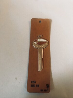 VINTAGE NOS early 1960s DODGE UNCUT KEY ORIGINAL BLISTER PACKAGE | eBay