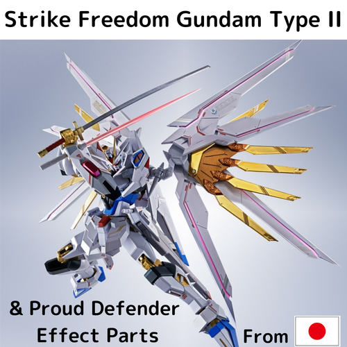 METAL ROBOT SPIRITS Strike Freedom Gundam Type II ＆Proud Defender ...