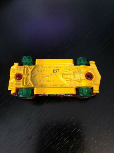 Hot Wheels Toy Diecast Vehicle Car #12 Clear Red DTY 12 Malaysia 2016 ...