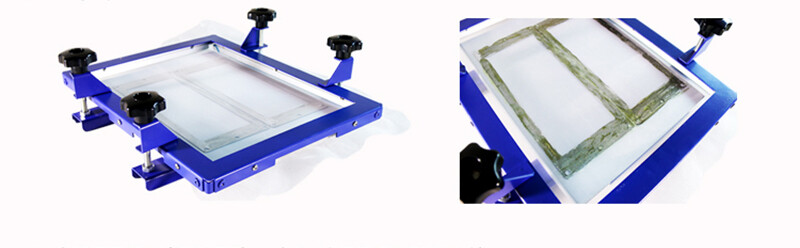 Screen Stretcher Screen Printing Stretcher Mesh Stretching Blue Frame ...