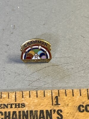 BFCL RAINBOW GIRLS GOLD FILLED PIN | eBay