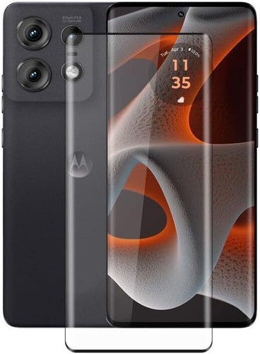 For Motorola Edge 50 Pro High Clear 3D Curved Tempered Glass Screen ...