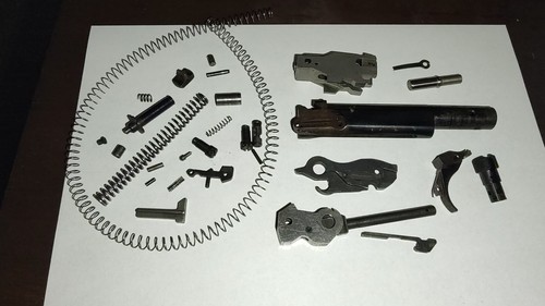 Lot of Remington Model 12, 121 Parts, Bolt, Trigger, Action Bar ...