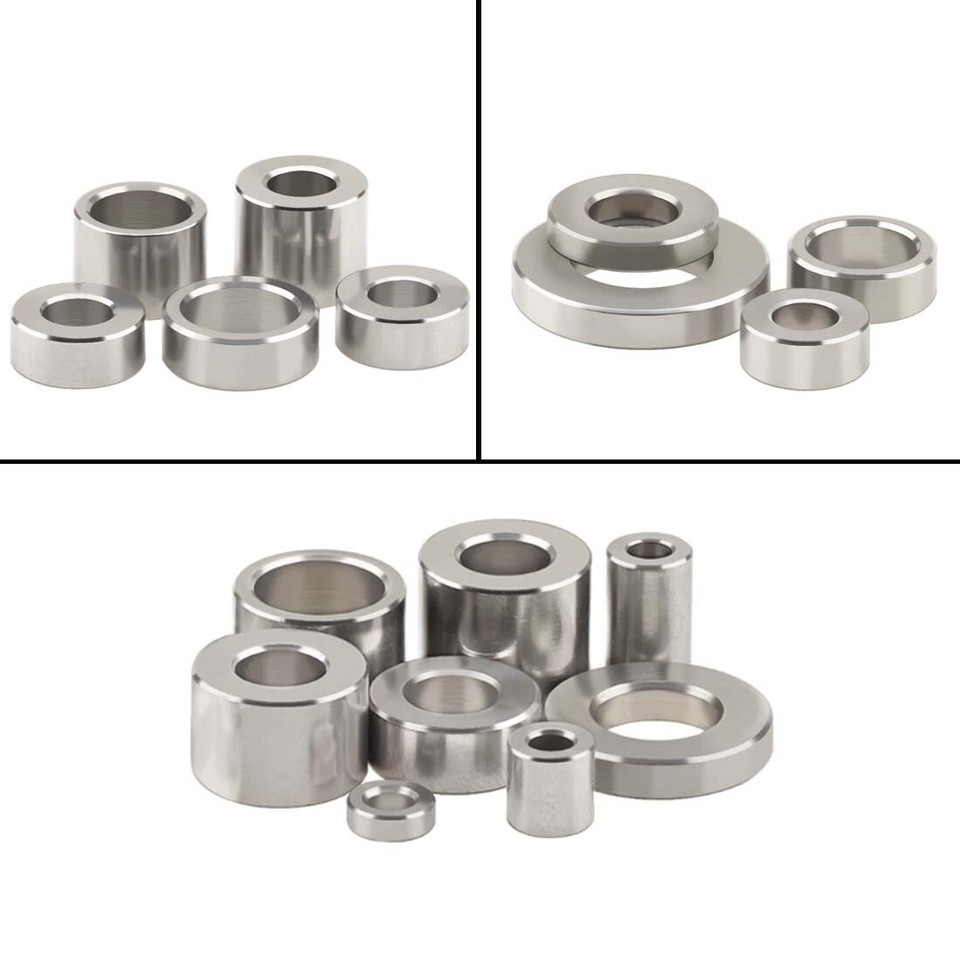 M2~M12 Stainless Steel Spacers Standoff Unthreaded Round Bushing Sleeve ...
