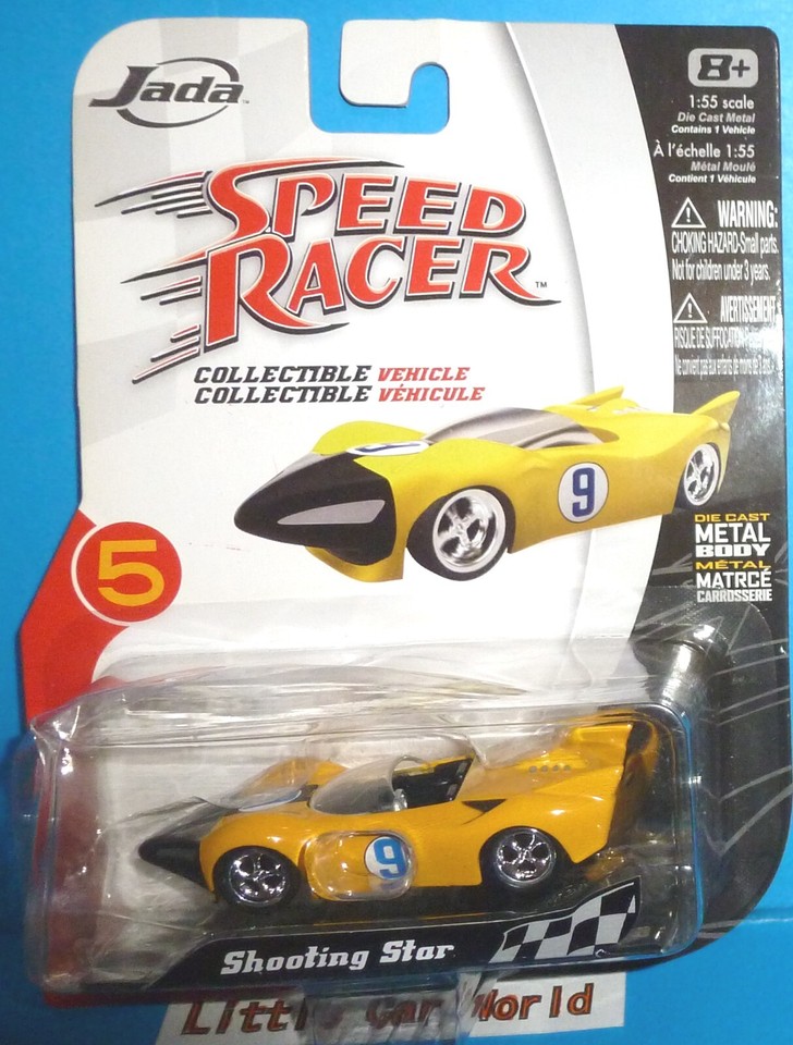 2008 JADA TOYS Speed Racer Set of 4 1/55 Scale Mach 5 Snake Oiler ...