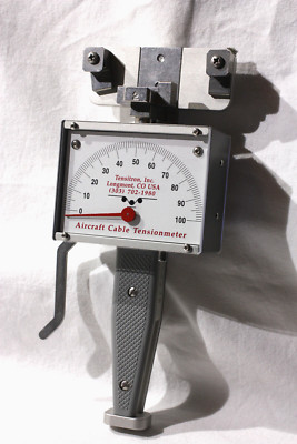 Tensiometer PN (1P) ACM-200 Tensitron, Inco Aircraft Cable Tensiometer ...