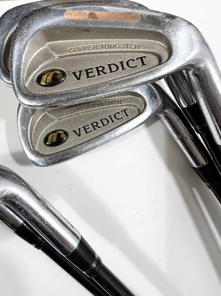 Mitsushiba Verdict Iron Set Golf Clubs 3,4,5,6,7,8,9, +P Taylor Ladies ...