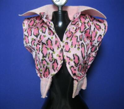 1988 Safari Barbie Doll Animal Lovin Barbie #1350 Pink Print Cheetah ...