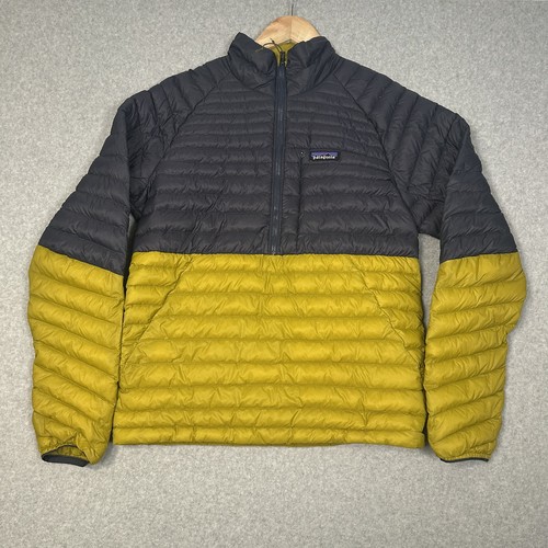 patagonia alplight down jackent mens S multicolor half zip puffer ...