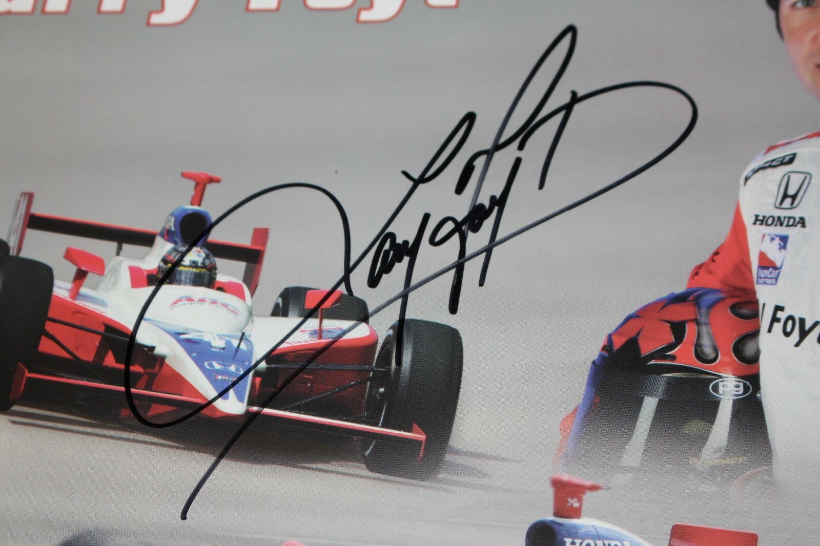 LARRY FOYT SIGNED 8X10 PHOTO RACING LEGEND | eBay