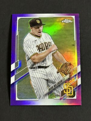 2021 Topps Chrome Update Mark Melancon Purple Refractor #USC24 SD ...