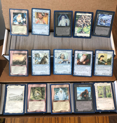 🔥Middle Earth CCG Bulk Lot ~ 1,750 Cards Unlimited Blue Border Tolkien🔥 ...