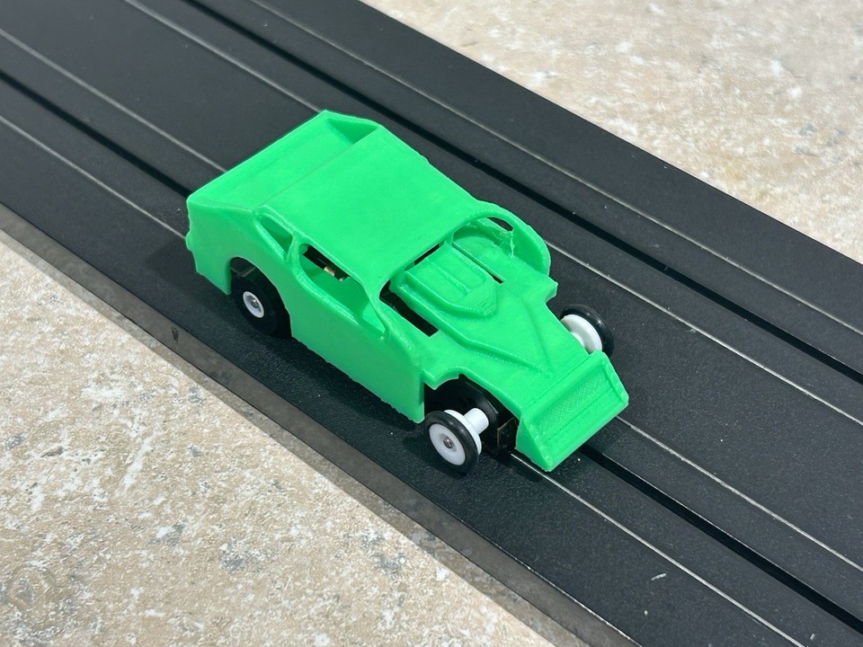 SCS Tjet 3D Eastern Dirt Modified Ho Slot Car Aurora Tjet Body Os3 Dash ...