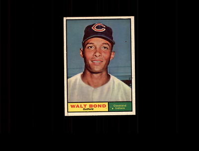 1961 Topps 334 Walt Bond NM #D500932 | eBay