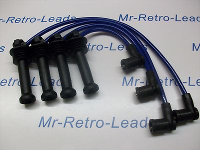 BLUE 8.5MM PERFORMANCE IGNITION LEADS FOR THE ZETEC BLACK TOP QUALITY ...