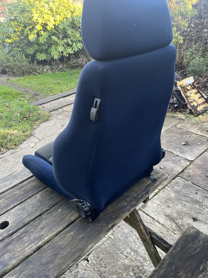 Recaro LS-C Monza blue Seat | eBay UK