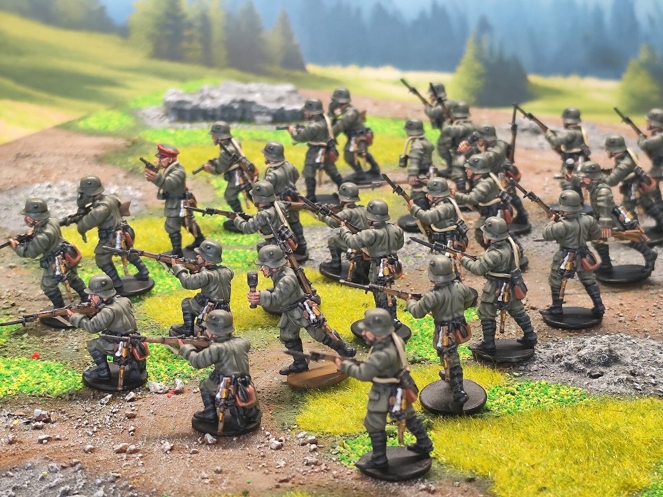 28mm DPS painted World War I (The Great War)1916-18 German Foot ...