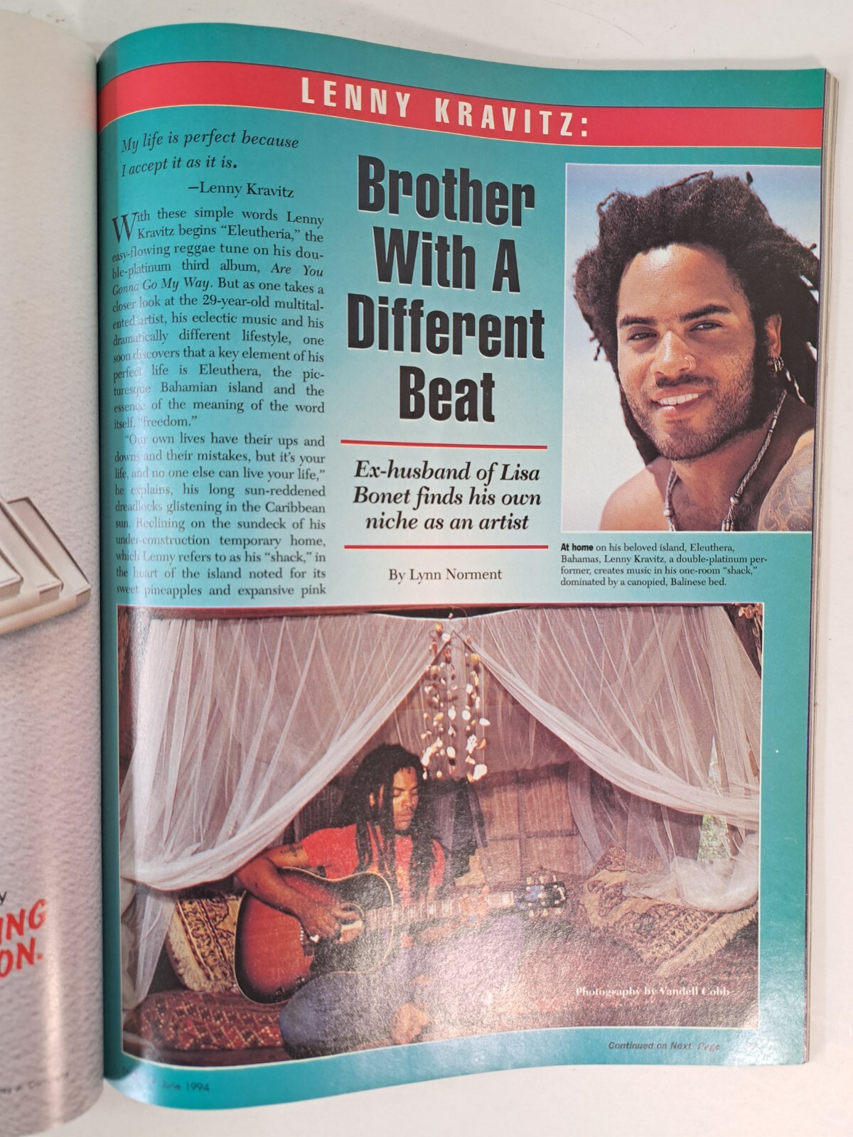 Ebony Magazine, June 1994 - Eddie Murphy, Lenny Kravitz, SWV, Anthony ...