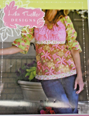 Lila Tueller Designs Ladies Peasant Blouse Pattern SZ: 8/10/12/14/16/18 ...
