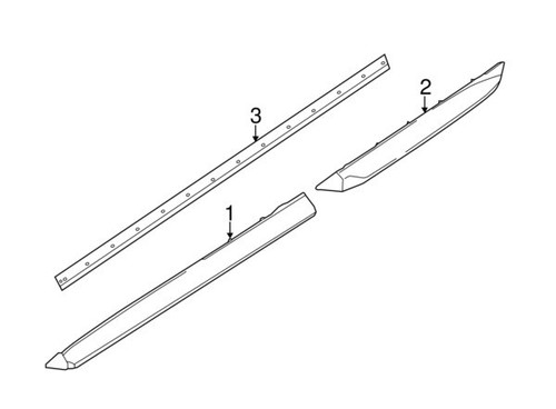 82877-9PB0A Nissan Moulding r 828779PB0A, New Genuine OEM Part | eBay